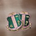 AKA Shield Patch, Patches, 1908, Pink and Green Patch, One Patch per ...