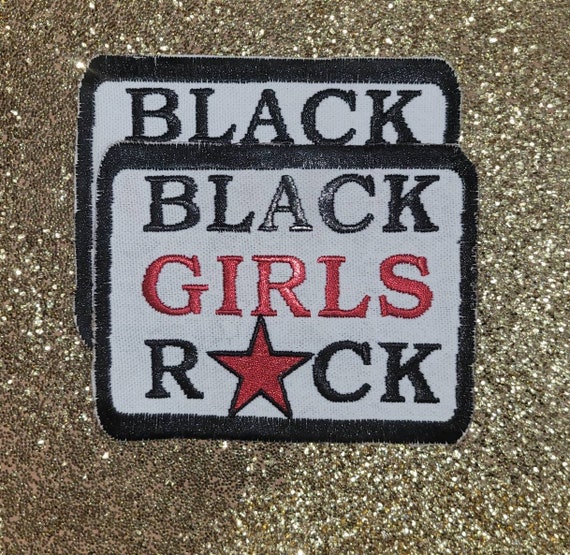 Black Girls Rock Patches DIY Embroidery Patch Sew | Etsy