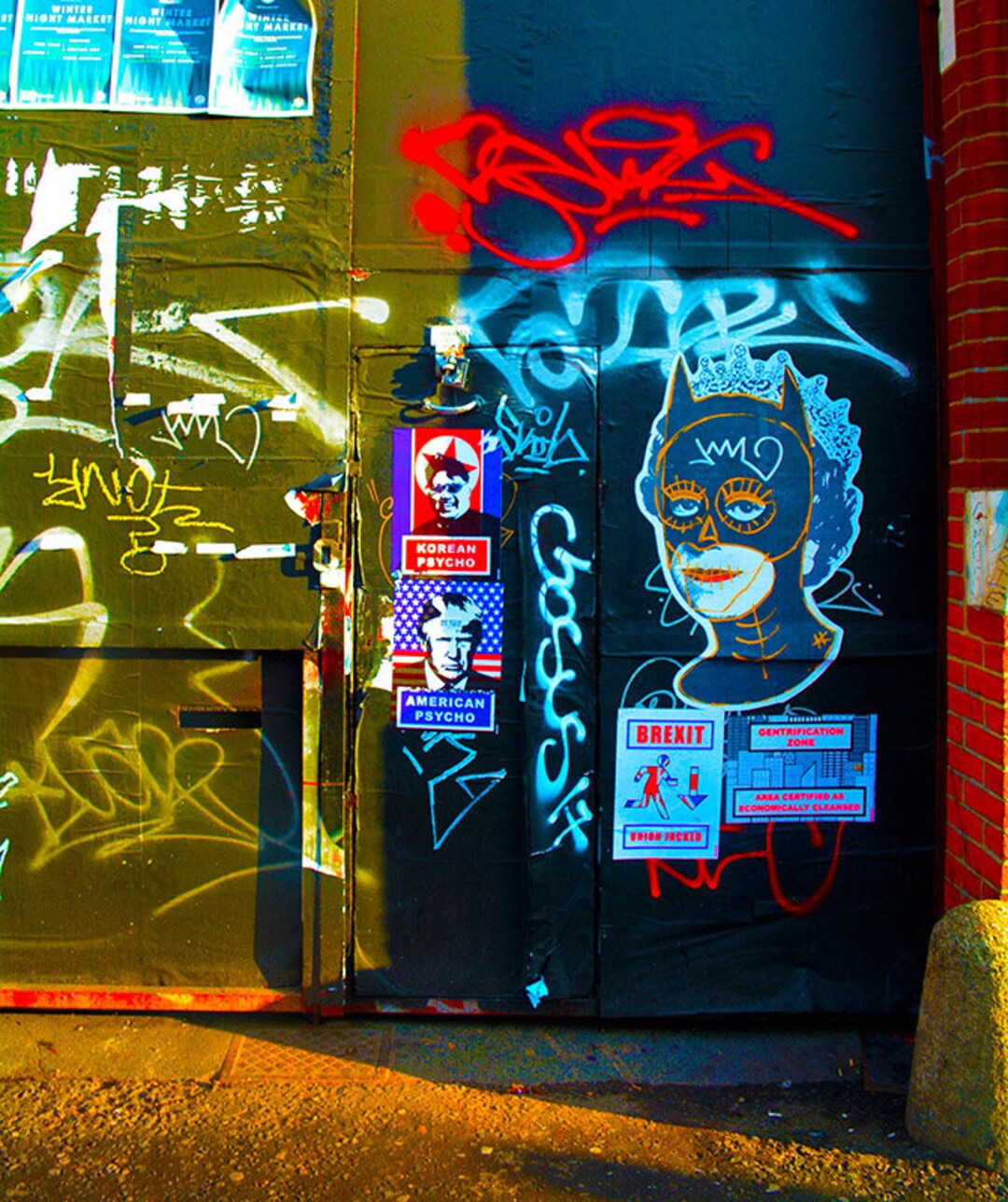 Style de graffiti de coin politique - Etsy France