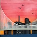 Brooklyn Bridge Cut Paper Illustration - Limited Edition Archival Print ...