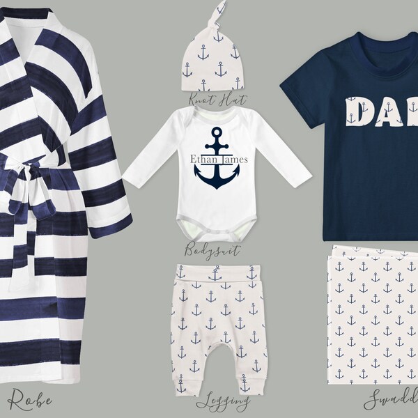 Nautical Baby Outfit - Etsy