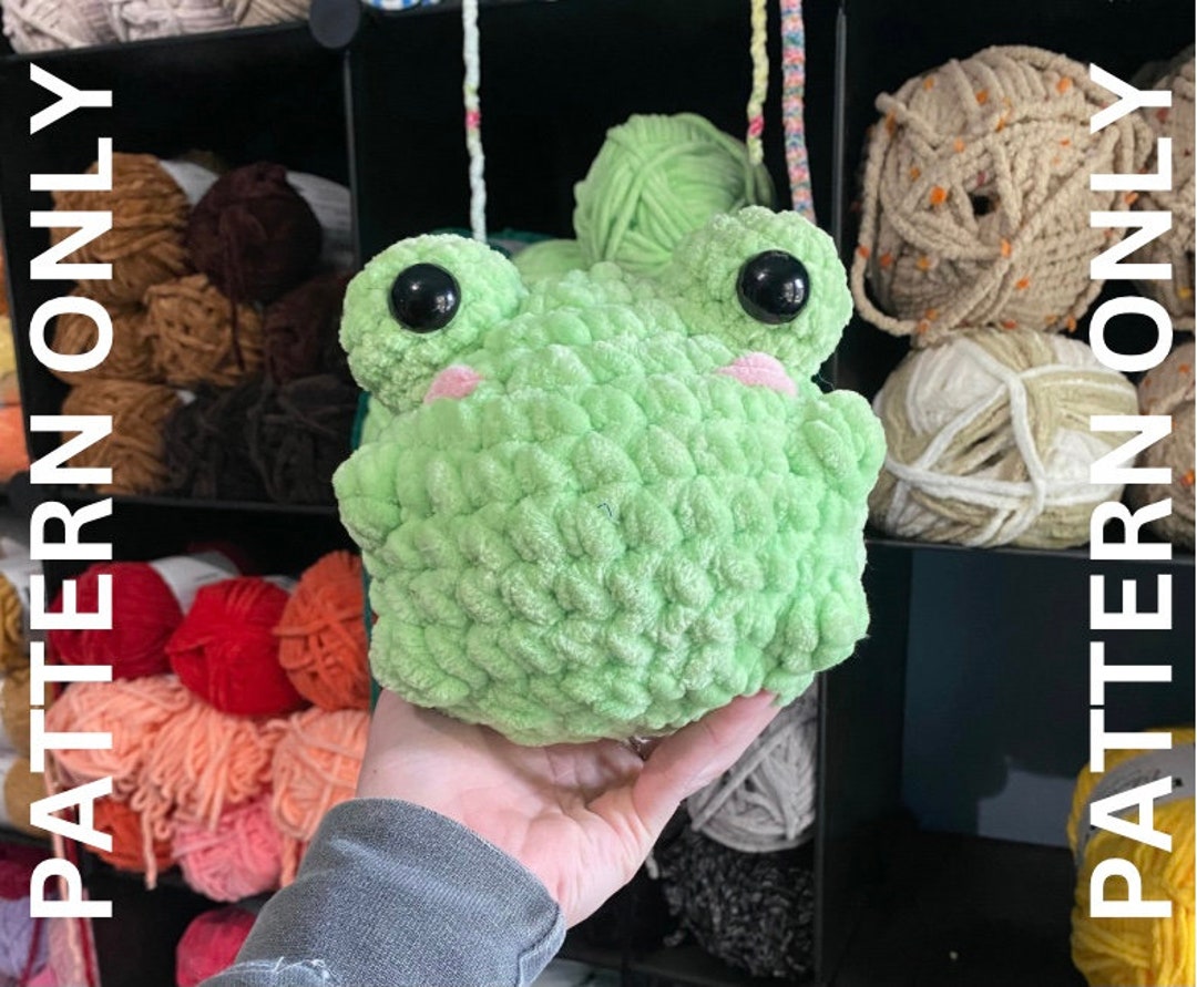 Chonky Frog Pattern | Chonky Frog Crochet Pattern | Frog Pattern | Crochet Frog Pattern ...