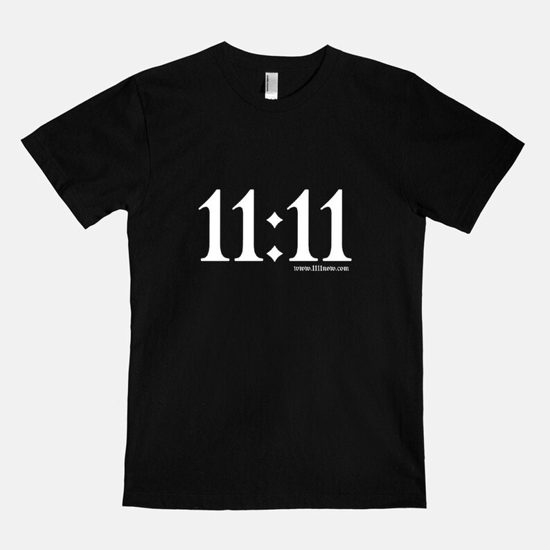 11:11 Unisex T-Shirt Tee Eleven Eleven Numerology New Age | Etsy