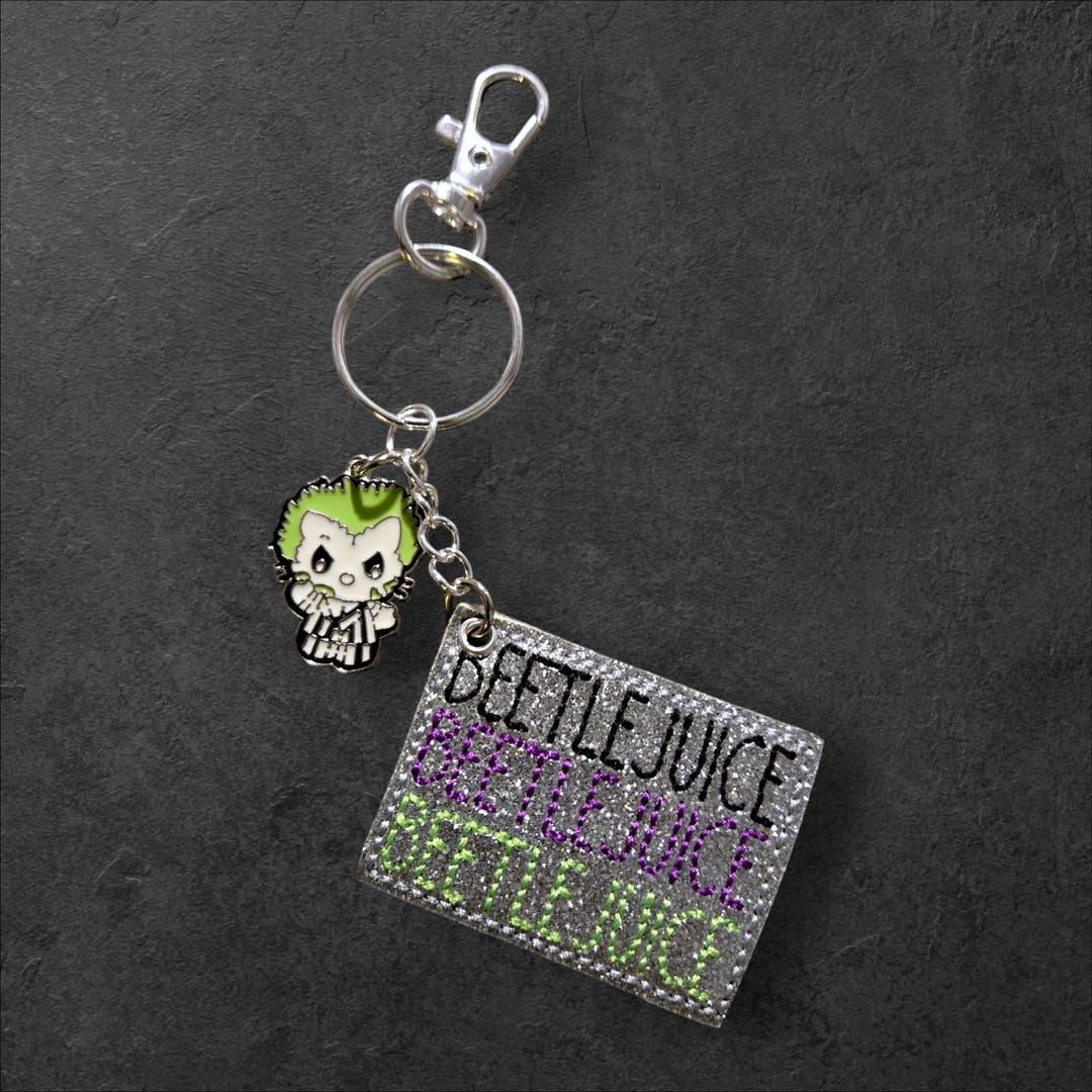 Ghoul Keychain, Backpack Charm - Etsy