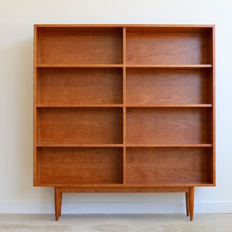 Mid Century Modern Bookshelf - Etsy