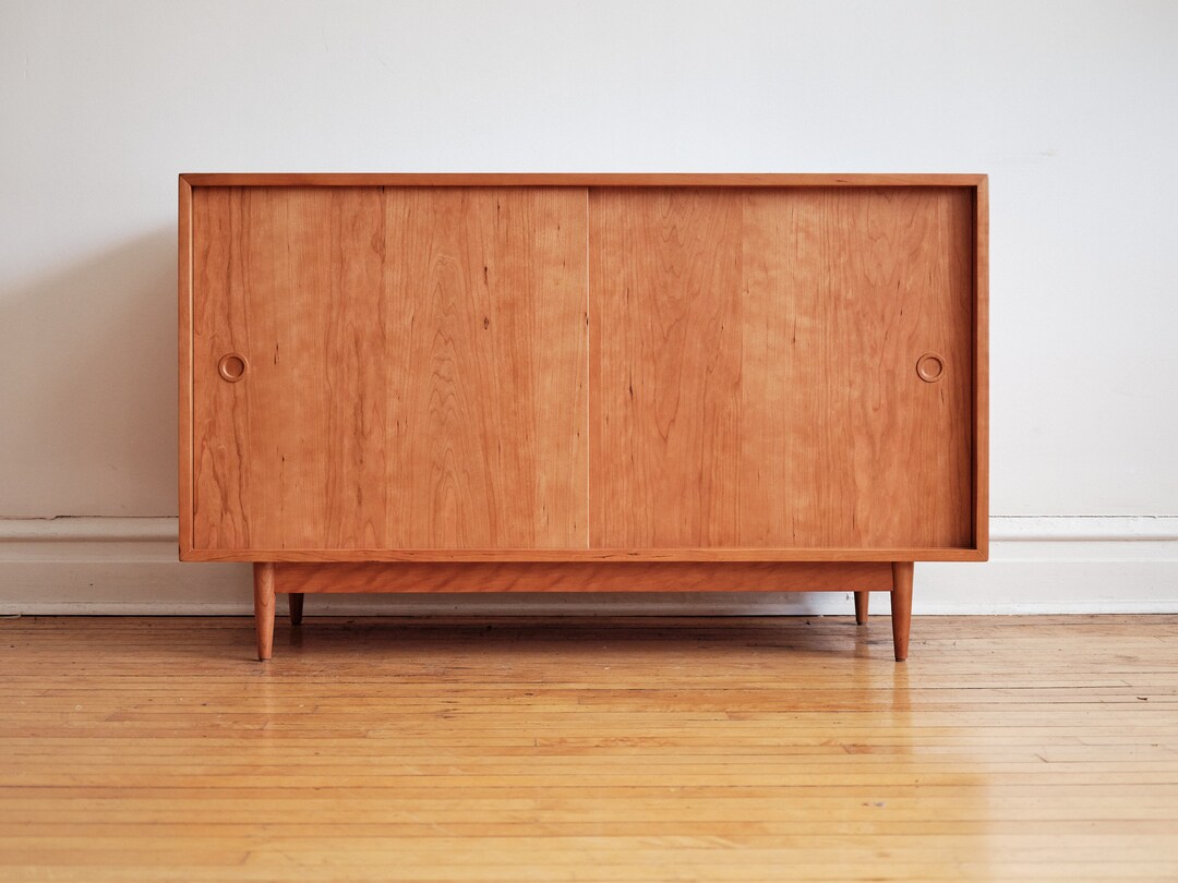 OSLO - Handmade Mid Century Modern Media Console - Made in USA! - Etsy