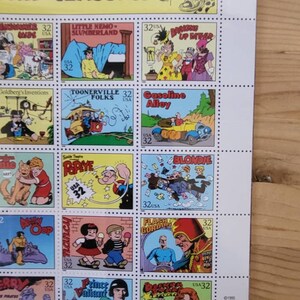 Comic Strip Classics Stamp Sheet US Postal Stamps Gasoline - Etsy