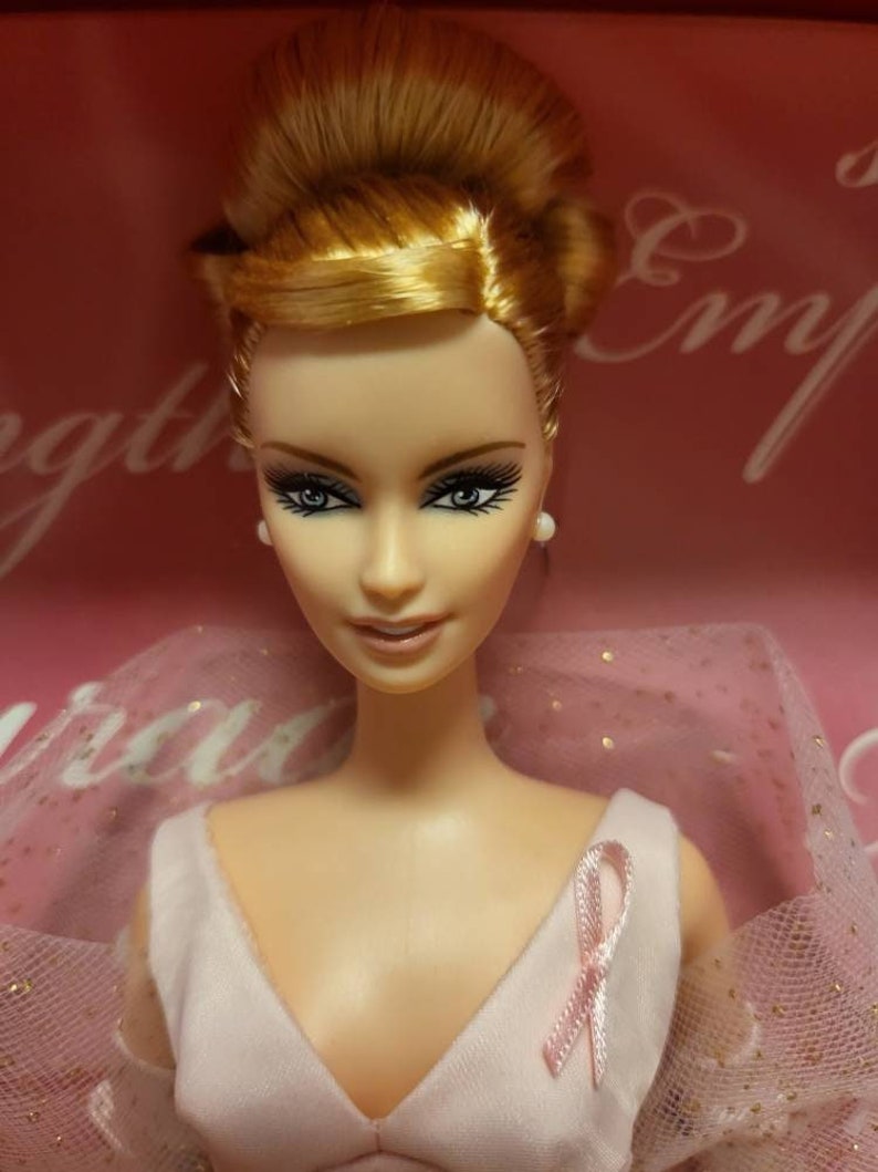 Pink Ribbon Barbie, Vintage Barbie Doll, Barbie Collector, Mattel ...