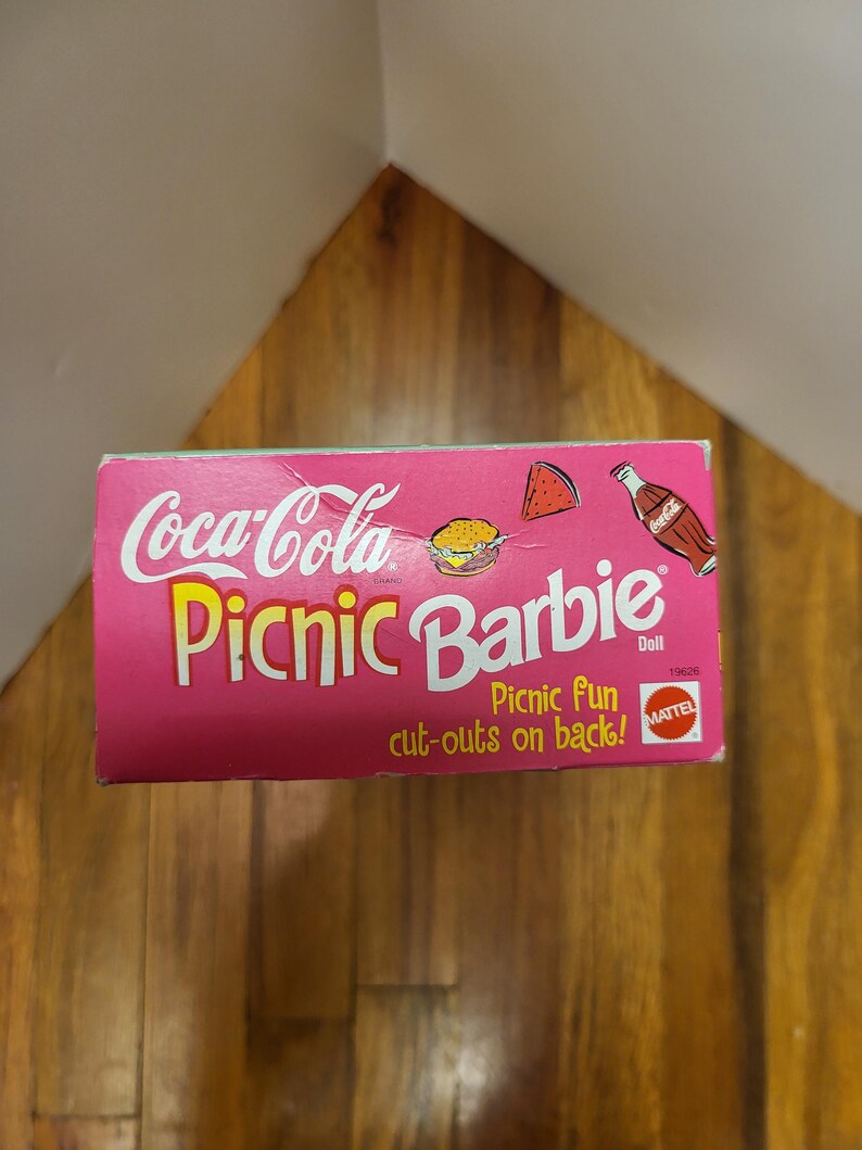 1997 Coca Cola Picnic Barbie Doll, Special Edition, Toy Coke Bottle ...