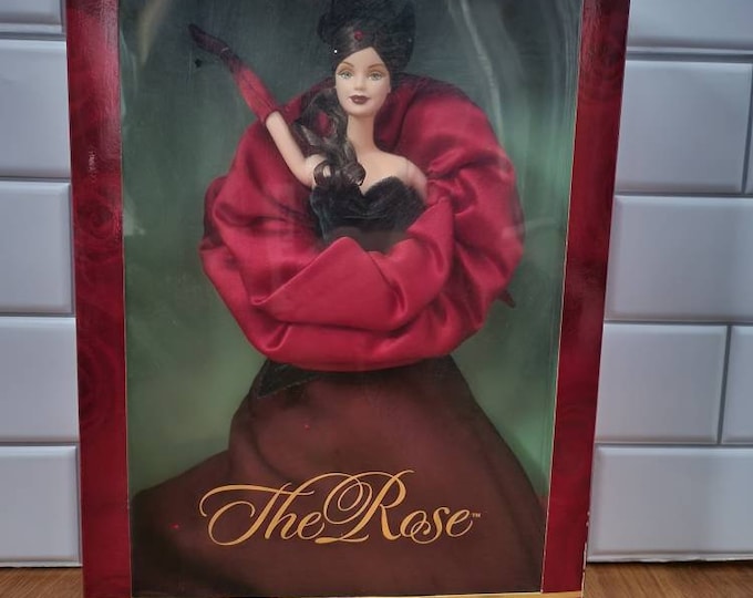 The Rose Barbie, Vintage Barbie Doll, Barbie Collector, Mattel Barbie ...