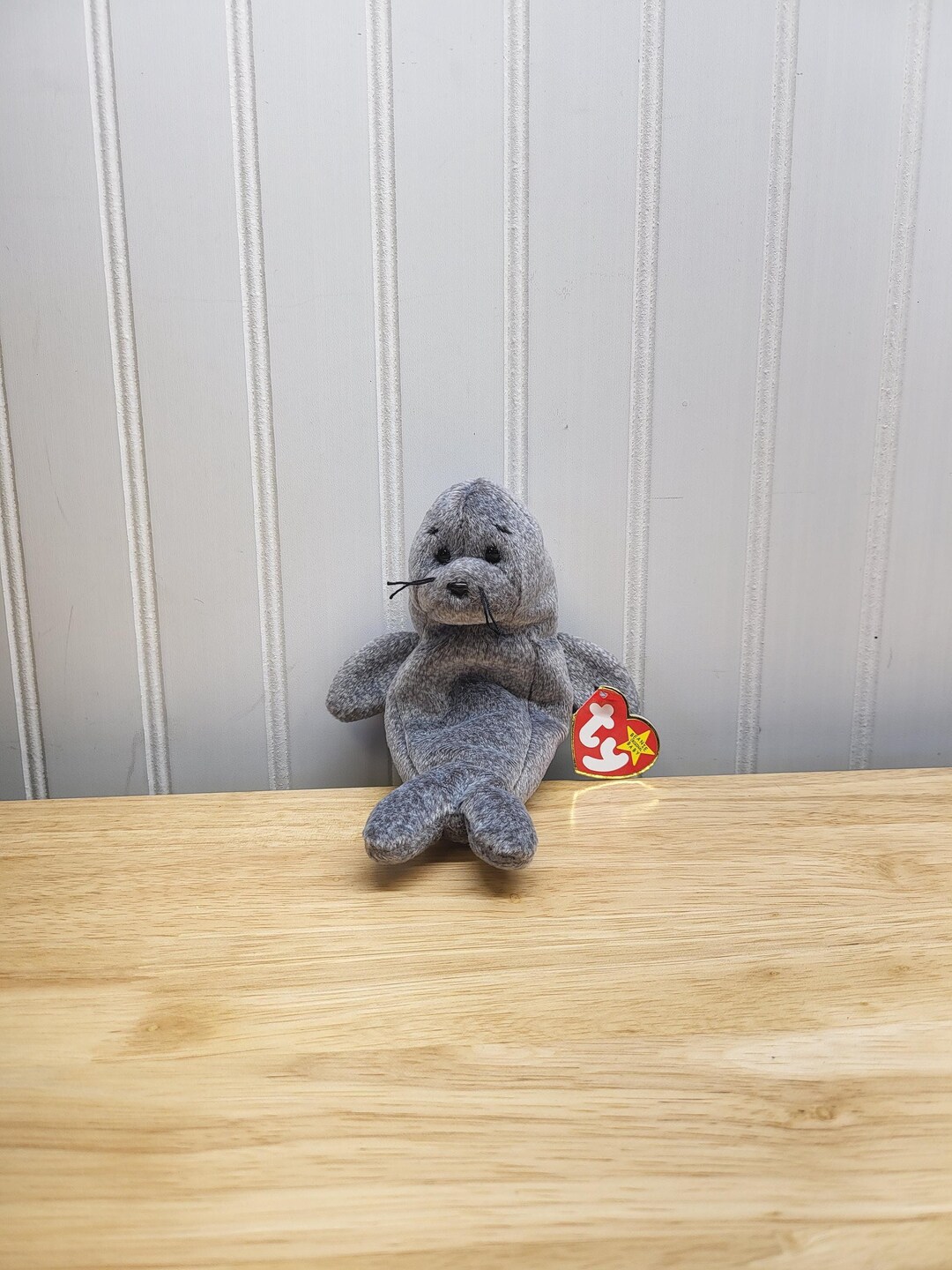Beanie Babies Collection Slippery, Vintage Seal Beanie Baby, Date of ...
