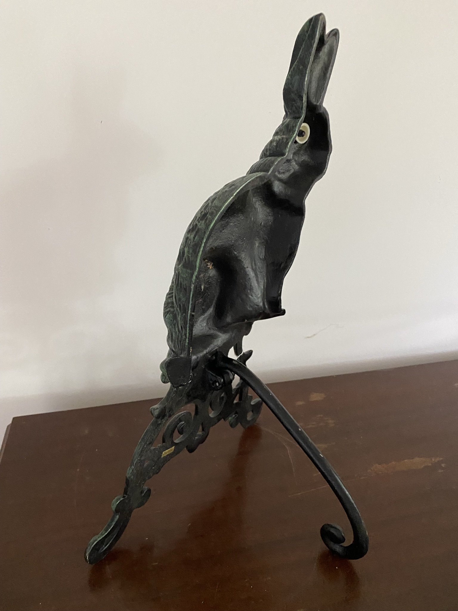 Vintage Bunny Rabbit Metal Door Stop Bookend Rustic Farm Country Fall ...