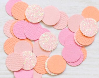 Coral confetti | Etsy