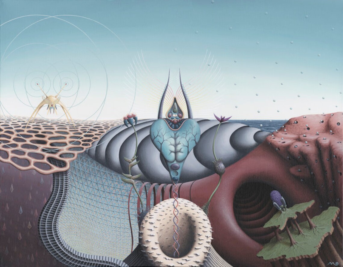 Biosurrealism, Surreal Art, Biological Surrealism. Science Art. 5 X 7 ...