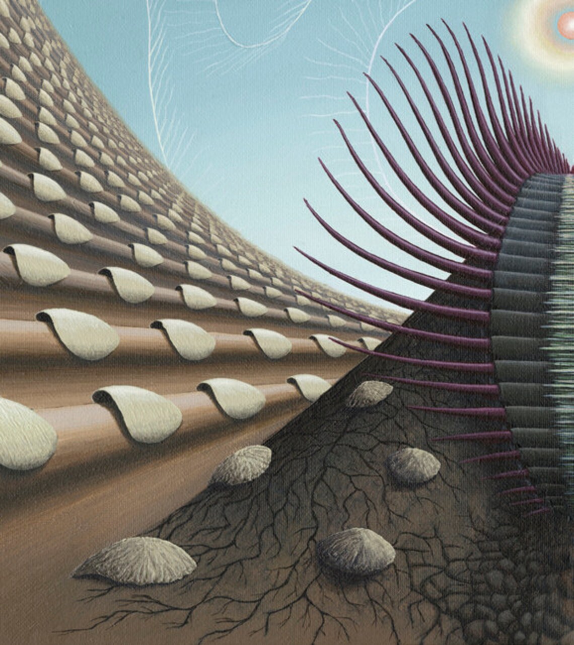 Print of Biological Surrealism Painting "alive Again", Surreal, Art and ...