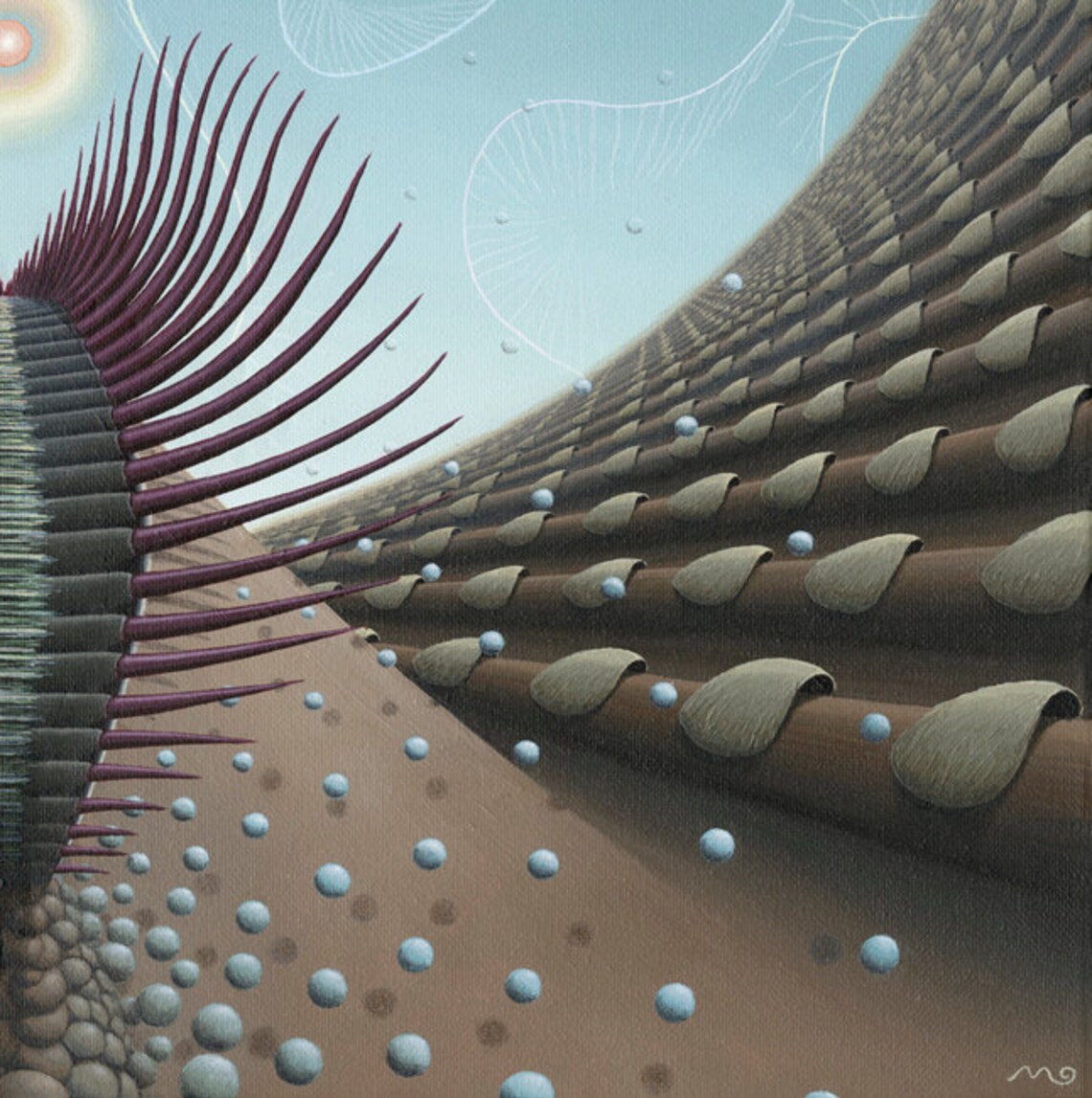 Print of Biological Surrealism Painting "alive Again", Surreal, Art and ...