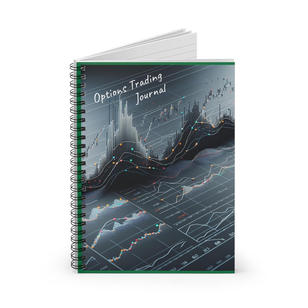Stock Market Options Trading Journal - Spiral Notebook - Ruled Line - Etsy
