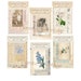 Blue & Pink Vintage Inspired Tags Digital Download Junk Journal ...