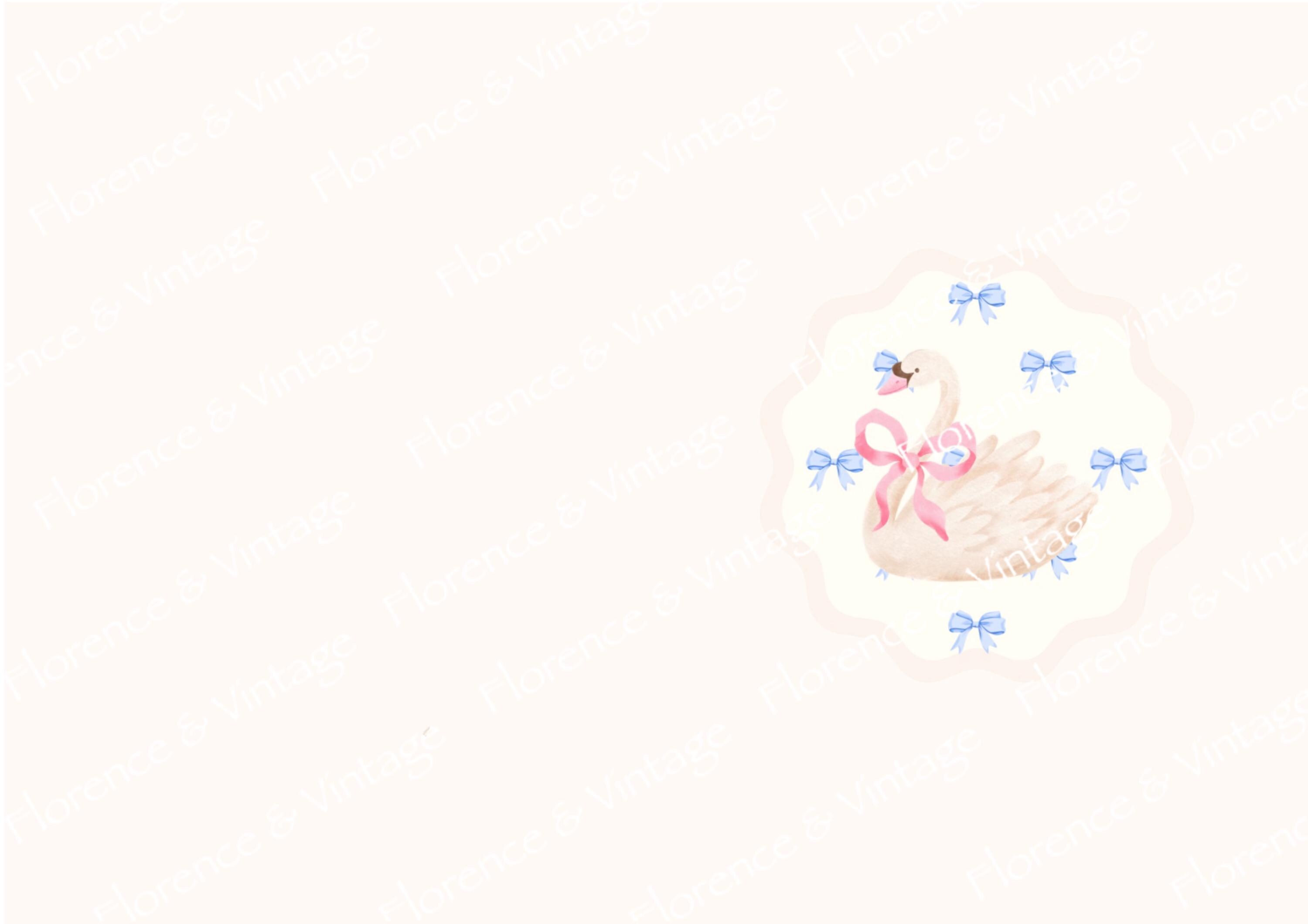 Cottage Core Baby Shower Blank Printable Card Digital Download Cards ...