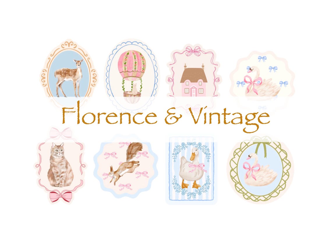 Cottage Core Baby Shower Blank Printable Card Digital Download Cards ...
