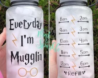 Funny water bottle | Etsy