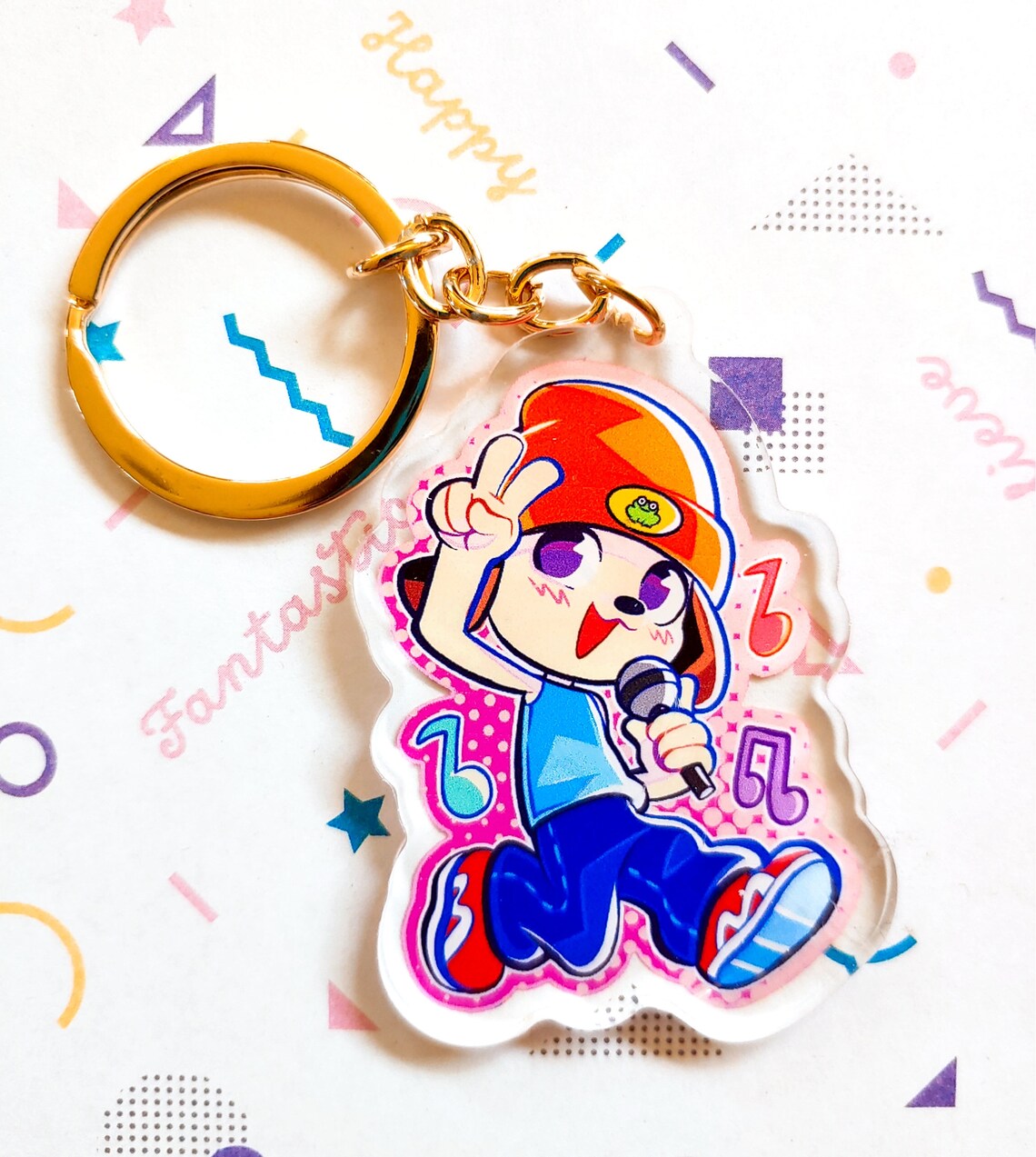 Parappa the Rapper Charm - Etsy