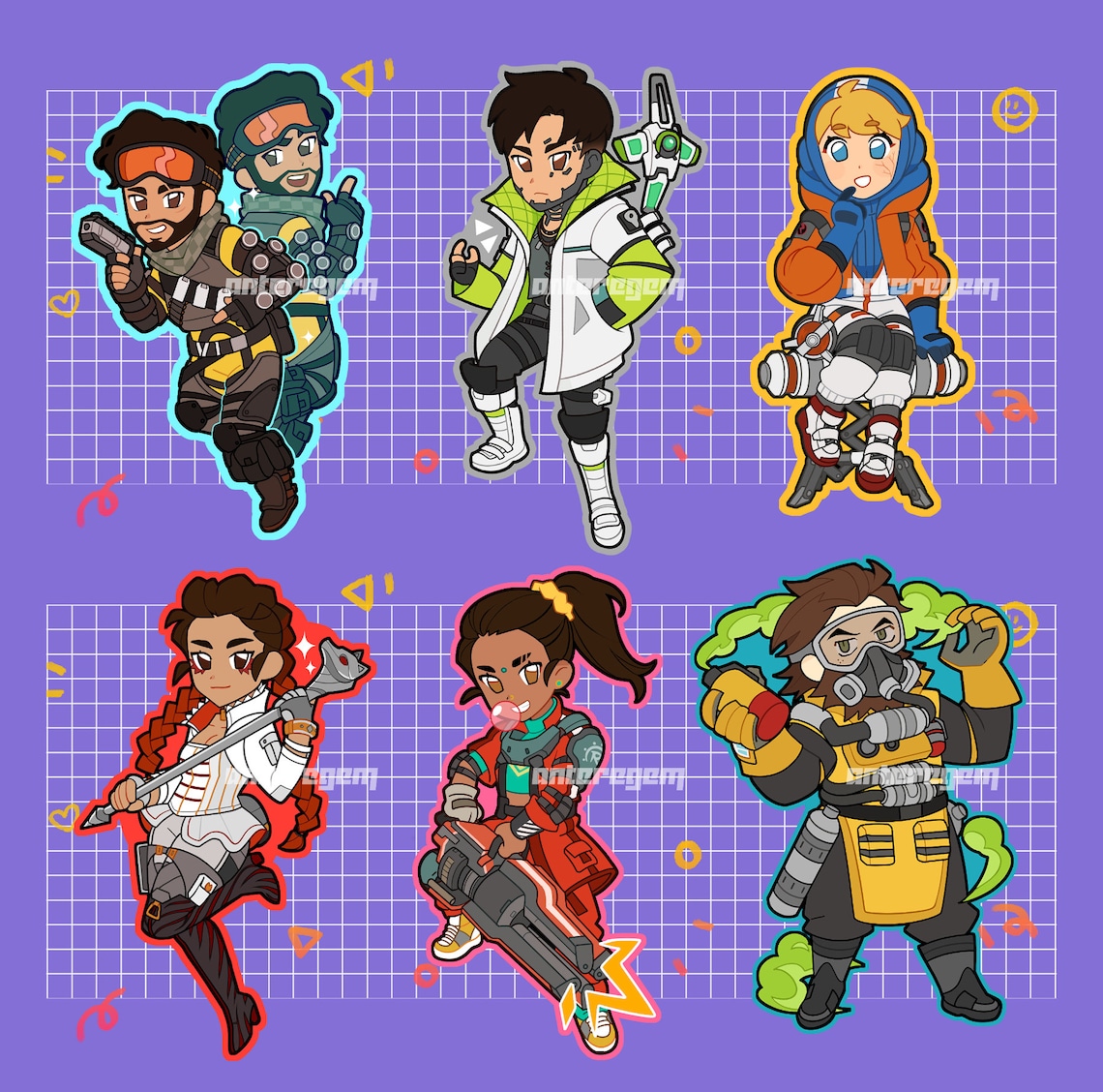 Apex Legends Vinyl Stickers - Etsy
