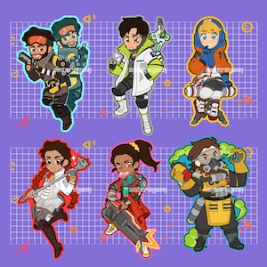 Apex Legends Vinyl Stickers - Etsy