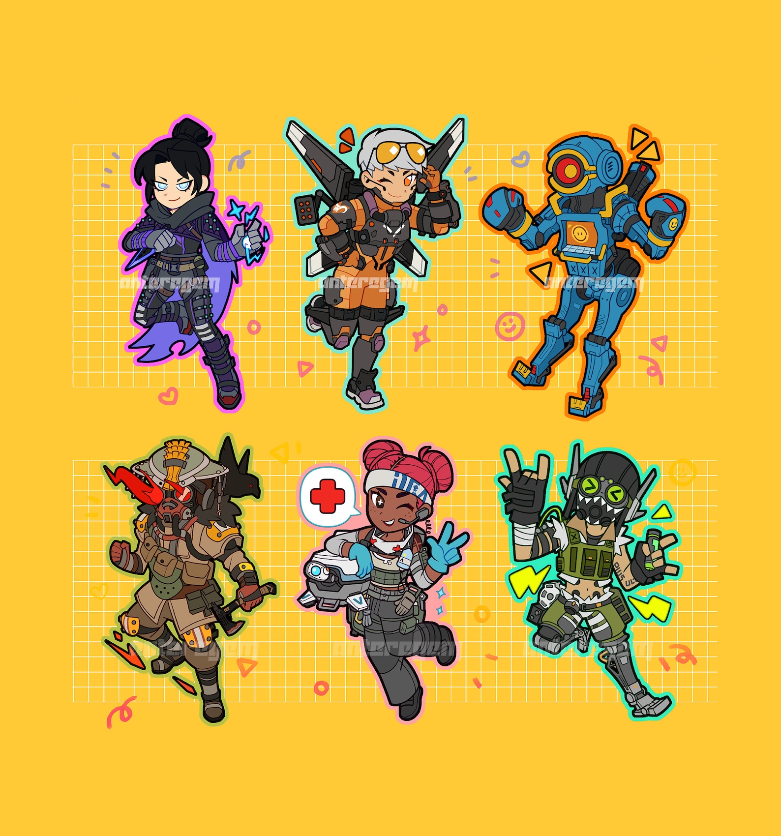 Apex Legends Vinyl Stickers - Etsy