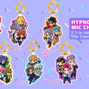 Hypnosis Microphone Charms (updated - ALL Divisions) - Etsy
