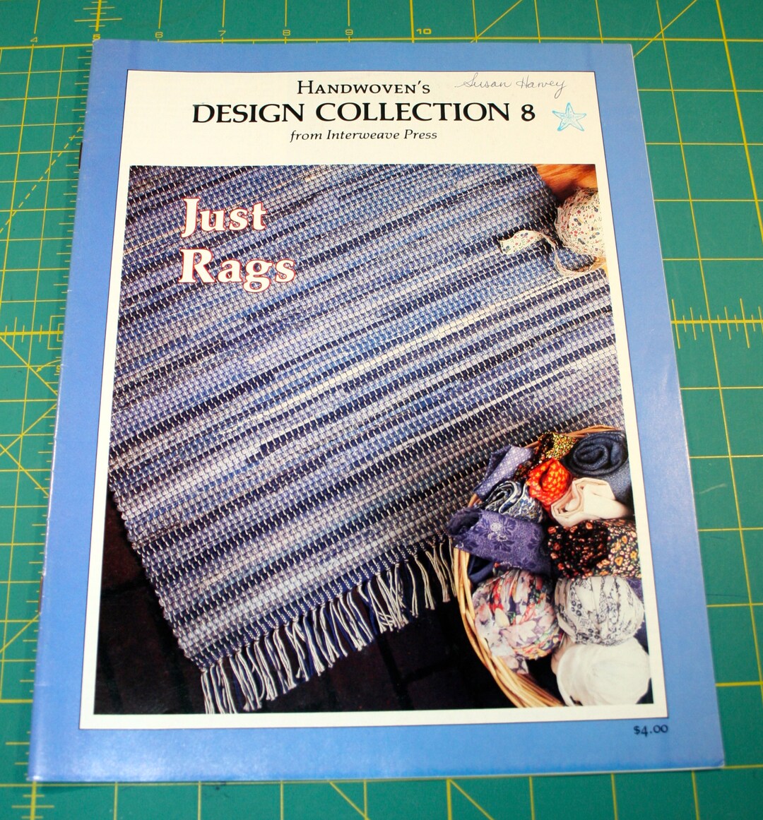 Handwoven's Design Collection #8, Just Rags, Weaving Projects, Rag ...