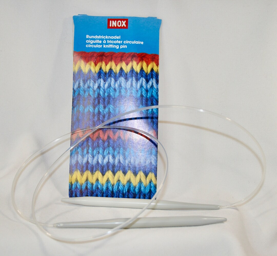 Inox, Size 8, 100 Cm, Circular Knitting Needle - Etsy