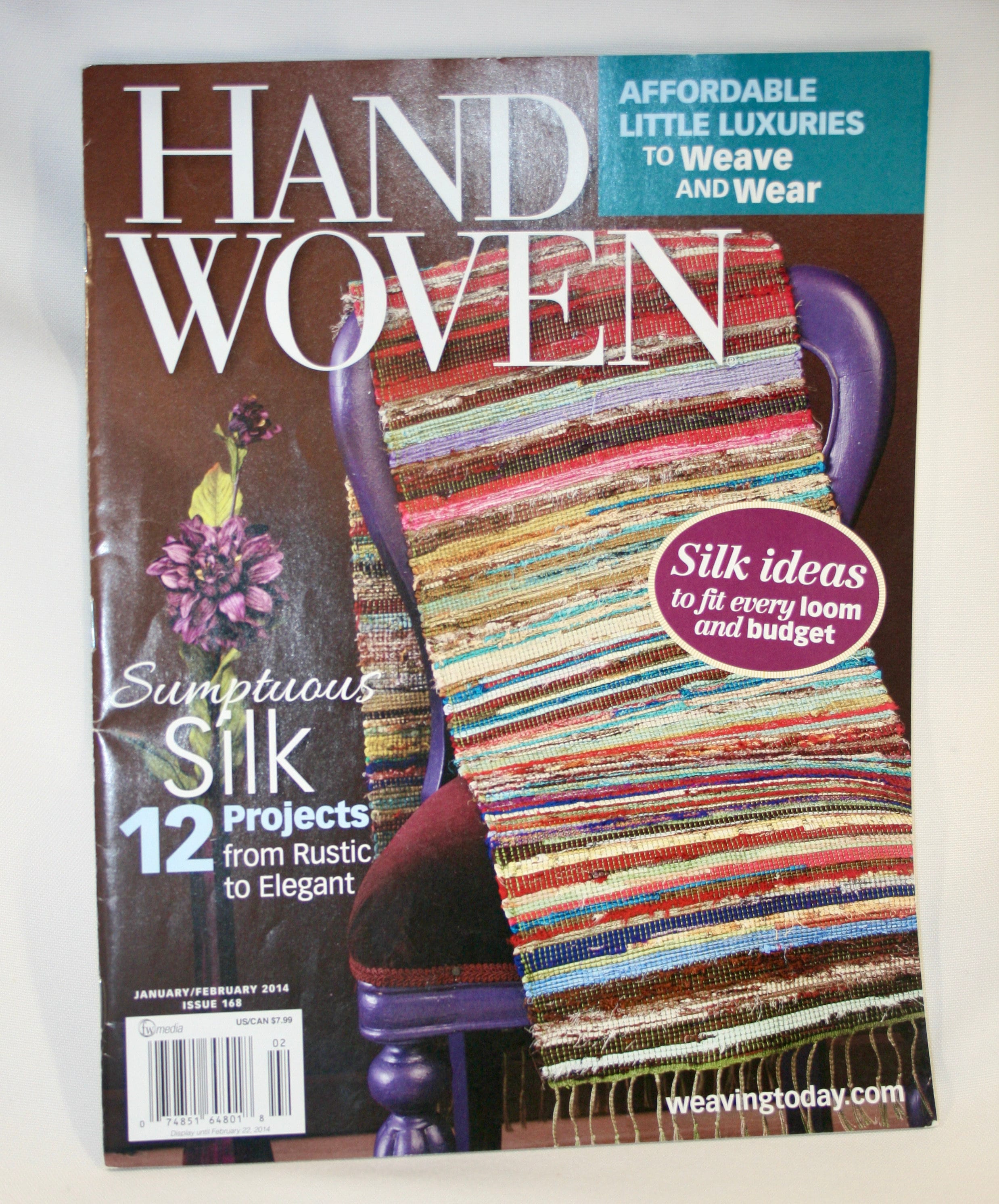 Handwoven Magazine, Jan-feb 2004, Issue 168, - Etsy