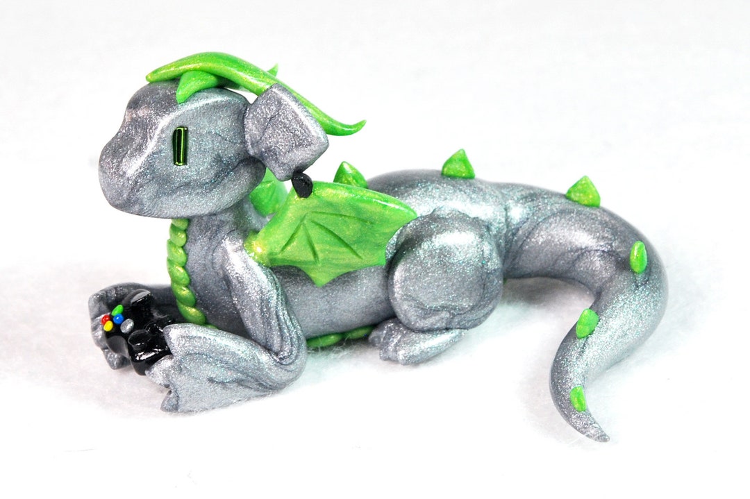 Xbox Gamer Dragon With an Xbox One Controller made to Order - Etsy