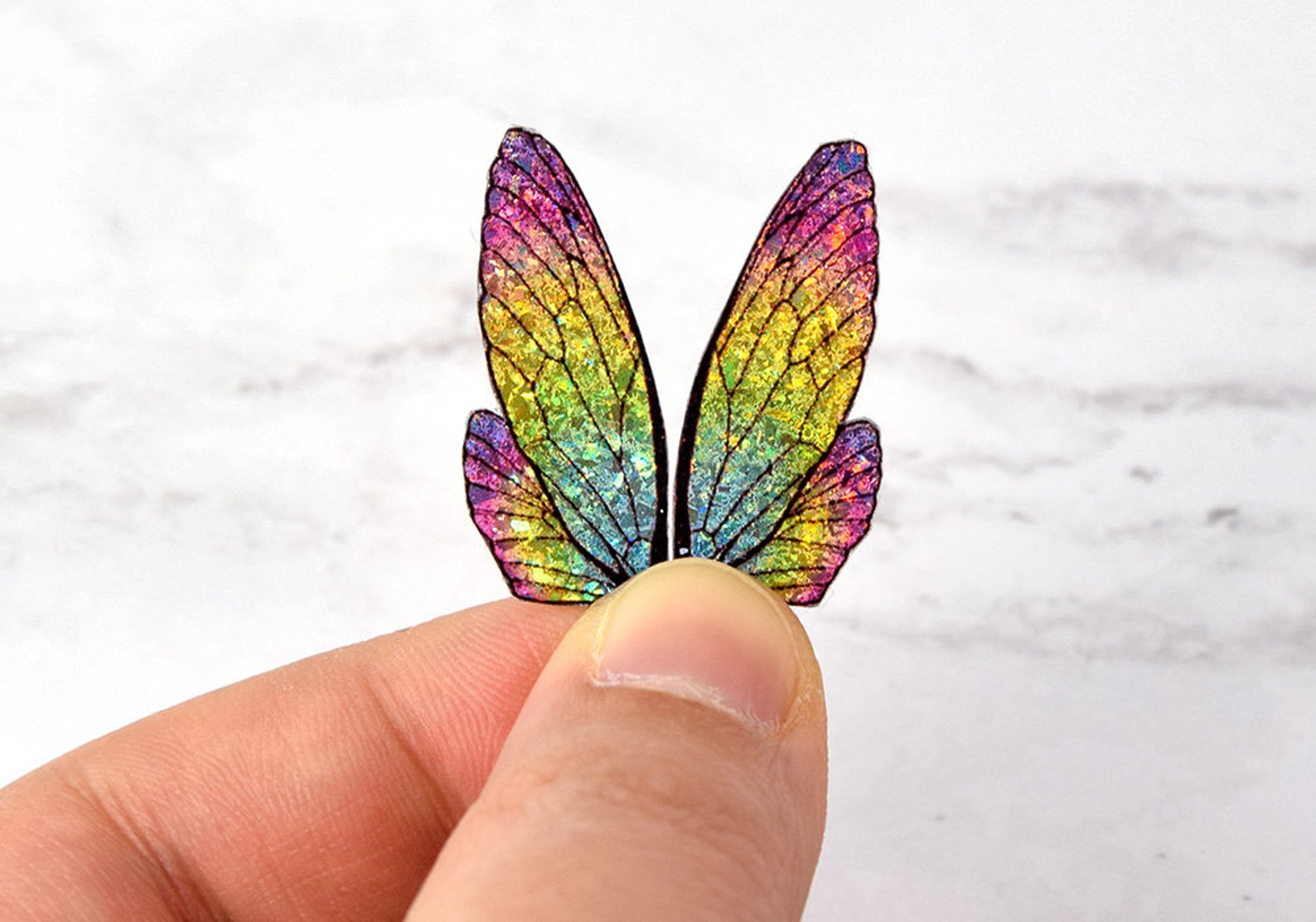 Miniature Fairy Wings for Crafting Colorful Cicada and - Etsy Canada