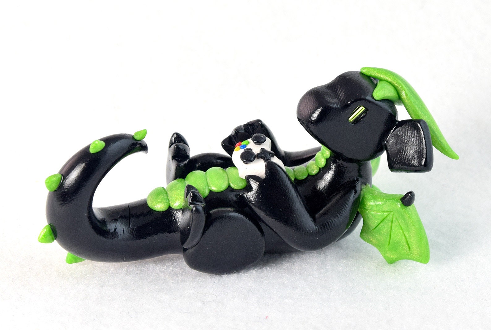 Xbox gamer dragon with an Xbox One controller made to order | Etsy