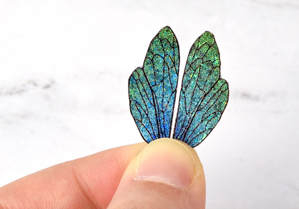 Miniature Fairy Wings for Crafting Colorful Cicada and - Etsy