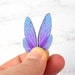 Miniature Fairy Wings for Crafting - Colorful Blue Toned Insect Wings ...