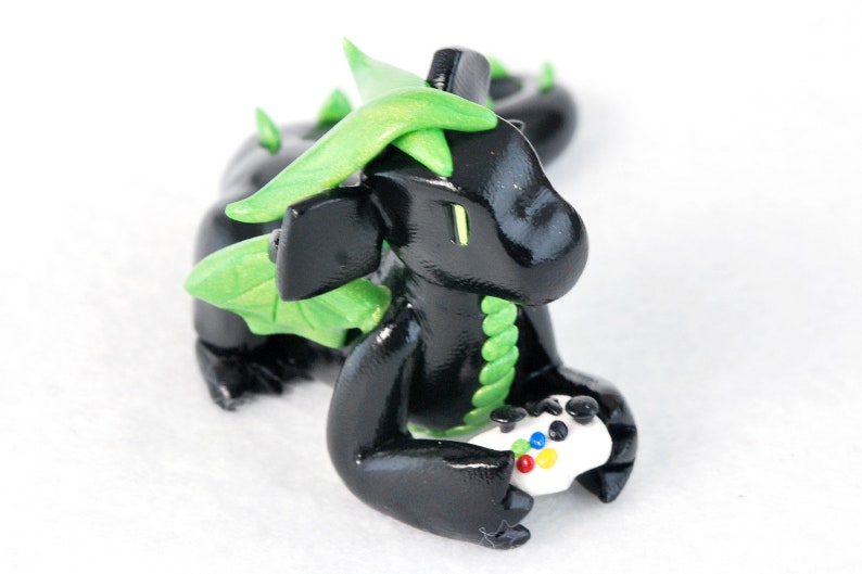 Xbox Gamer Dragon With an Xbox One Controller made to Order - Etsy