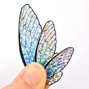 Miniature Fairy Wings for Crafting - Colorful Insect Wings With ...