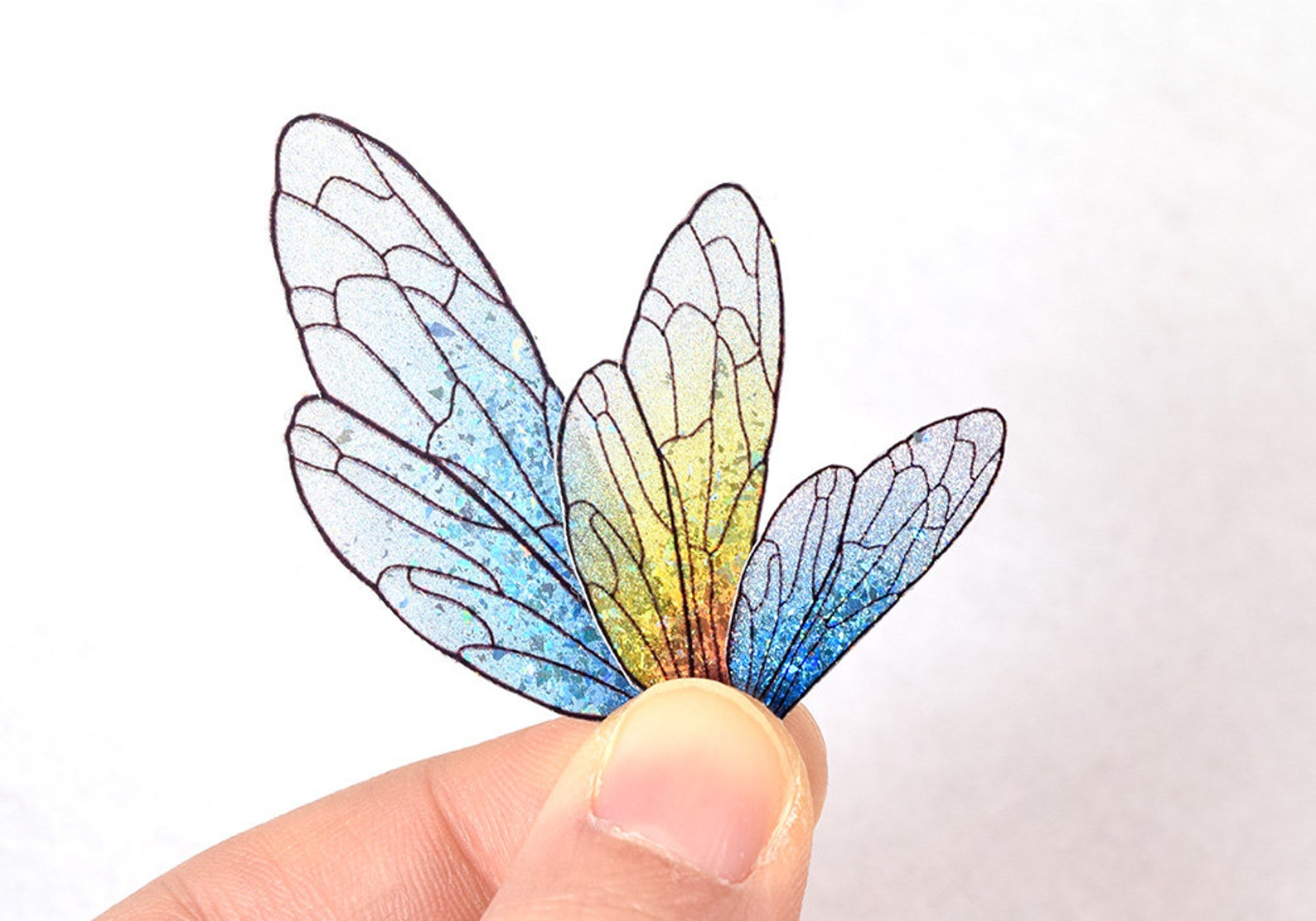 Miniature Fairy Wings for Crafting Colorful Insect Wings | Etsy