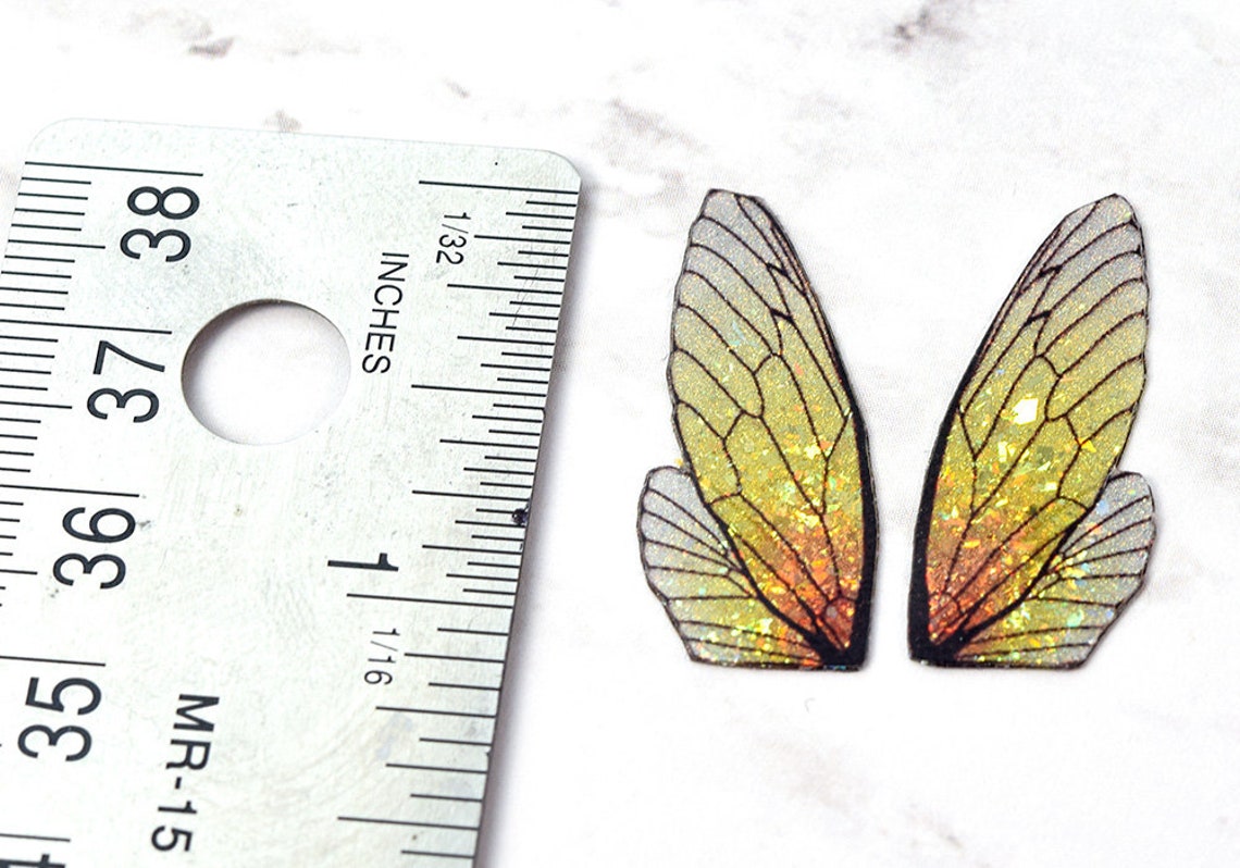 Miniature Fairy Wings for Crafting Colorful Insect Wings | Etsy