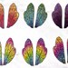 Miniature Fairy Wings for Crafting Colorful Cicada and - Etsy