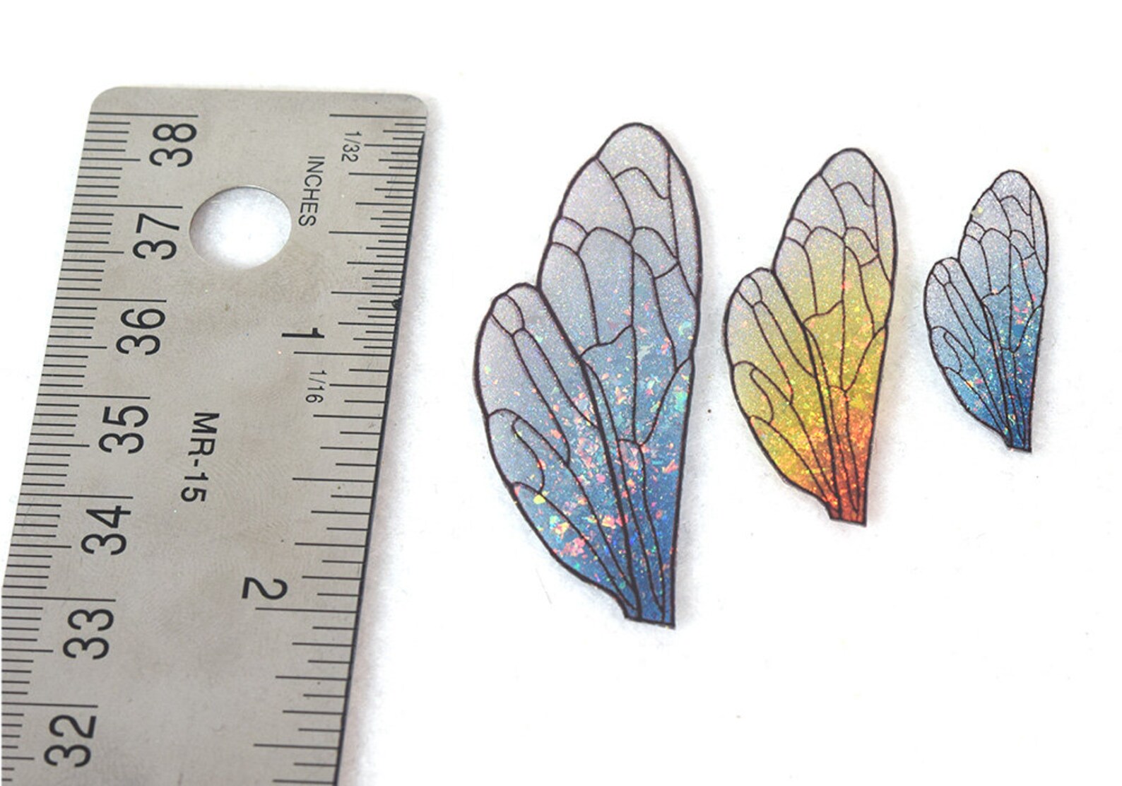 Miniature Fairy Wings for Crafting Colorful Insect Wings | Etsy