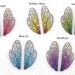 Miniature Fairy Wings for Crafting Colorful Insect Wings With ...