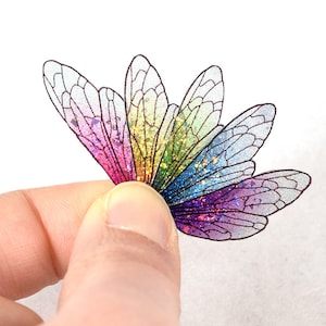 Miniature Fairy Wings for Crafting Colorful Insect Wings With ...