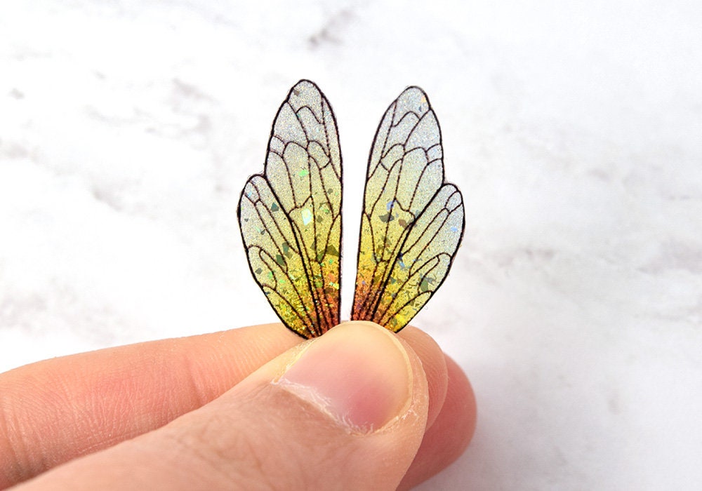 Miniature Fairy Wings for Crafting Colorful Insect Wings - Etsy Canada