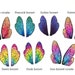 Miniature Fairy Wings for Crafting Colorful Cicada and Hornet Wings ...