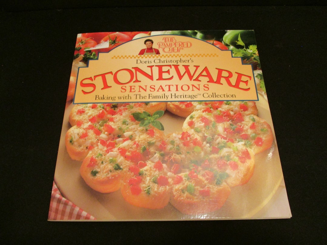 Pampered Chef Doris Christopher's Stoneware Sensations Cookbook 1997 ...