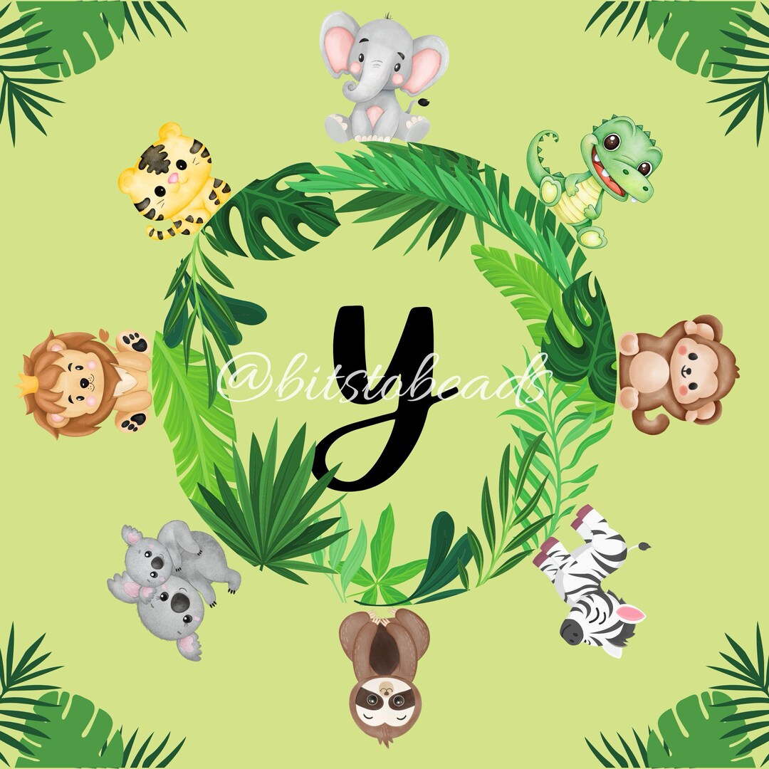 Animal Alphabet - Y - Digital Download - Etsy